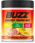 sugar free energy drink powder tropical fusion