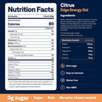 sugar free energy gel for athletes