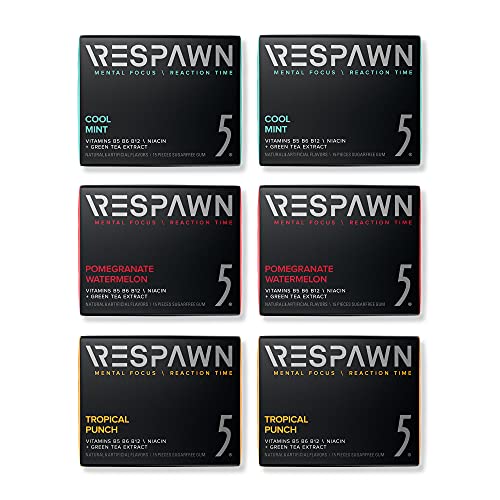 sugar free energy gum pack