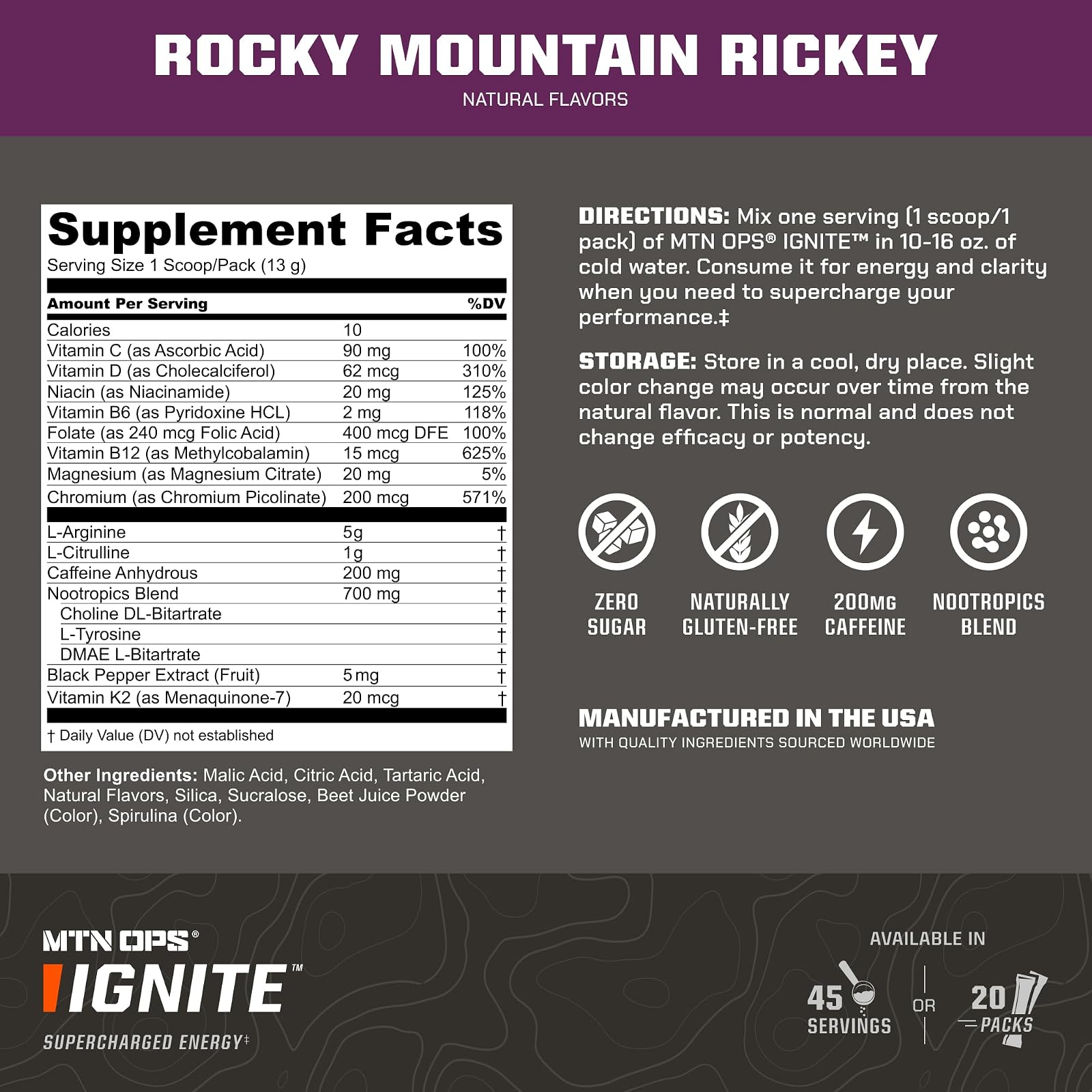 sugar-free energy powder for athletes
