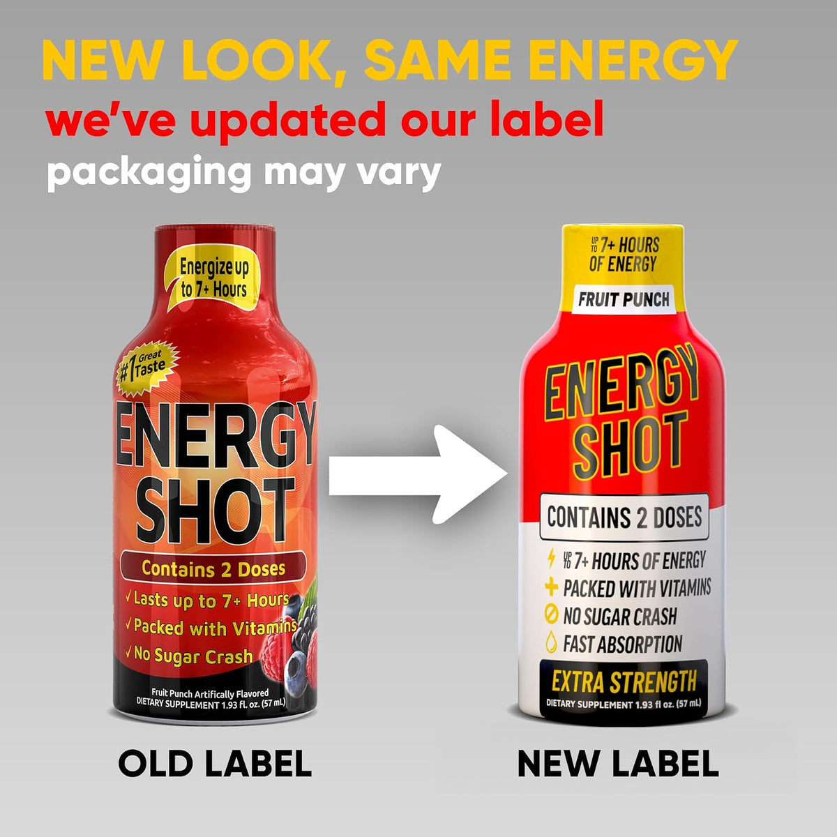 sugar-free energy shot for endurance