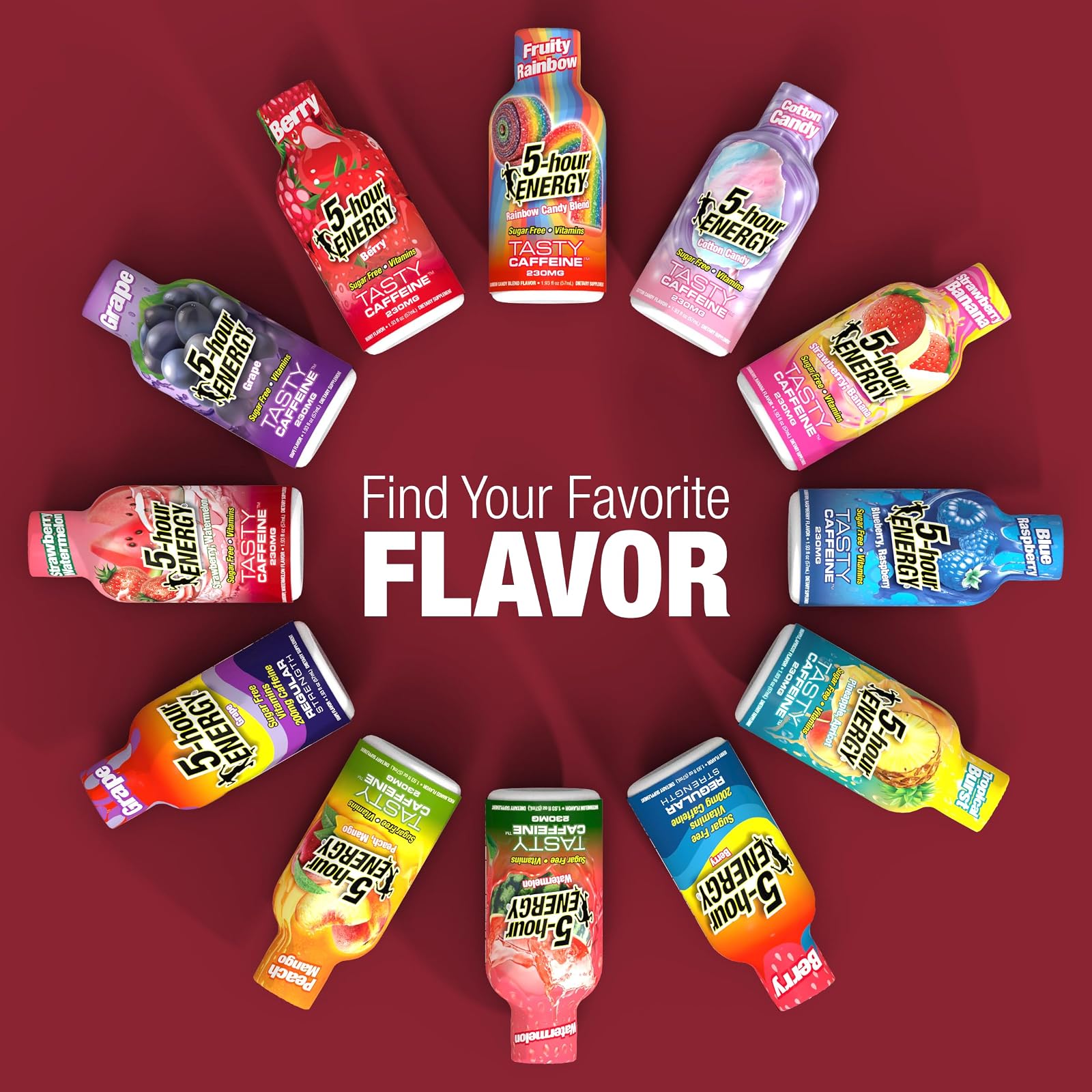 sugar-free energy shot option