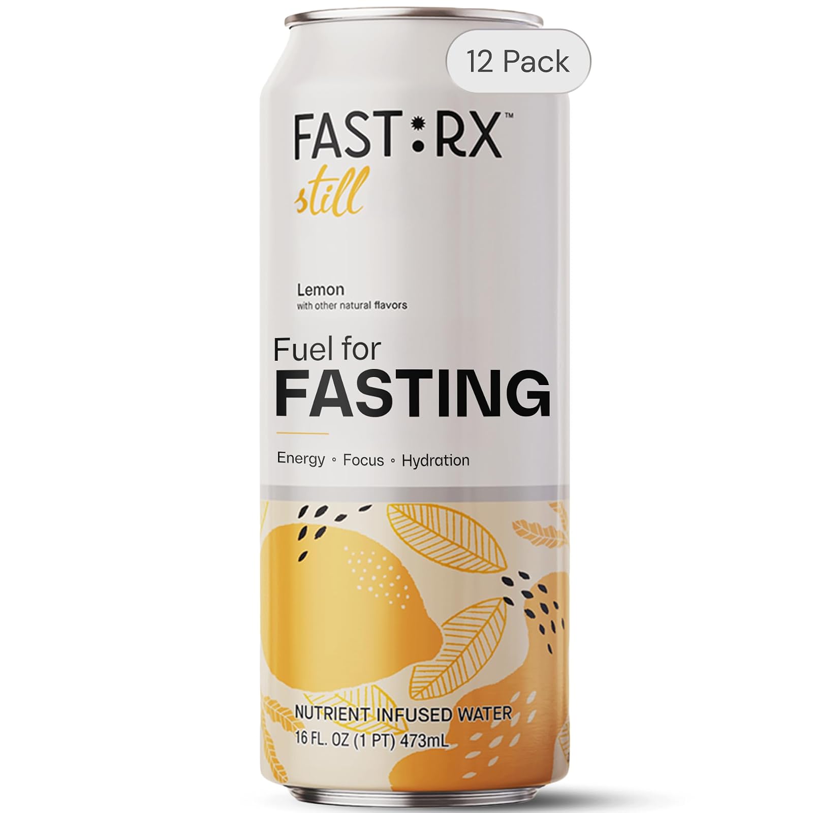 sugar-free fasting electrolytes lemon