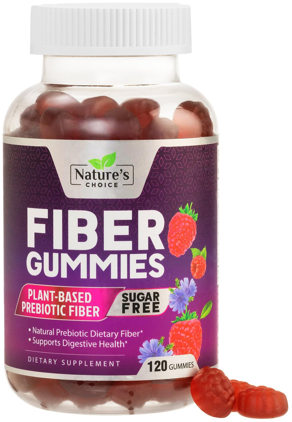 sugar free fiber gummies for digestion