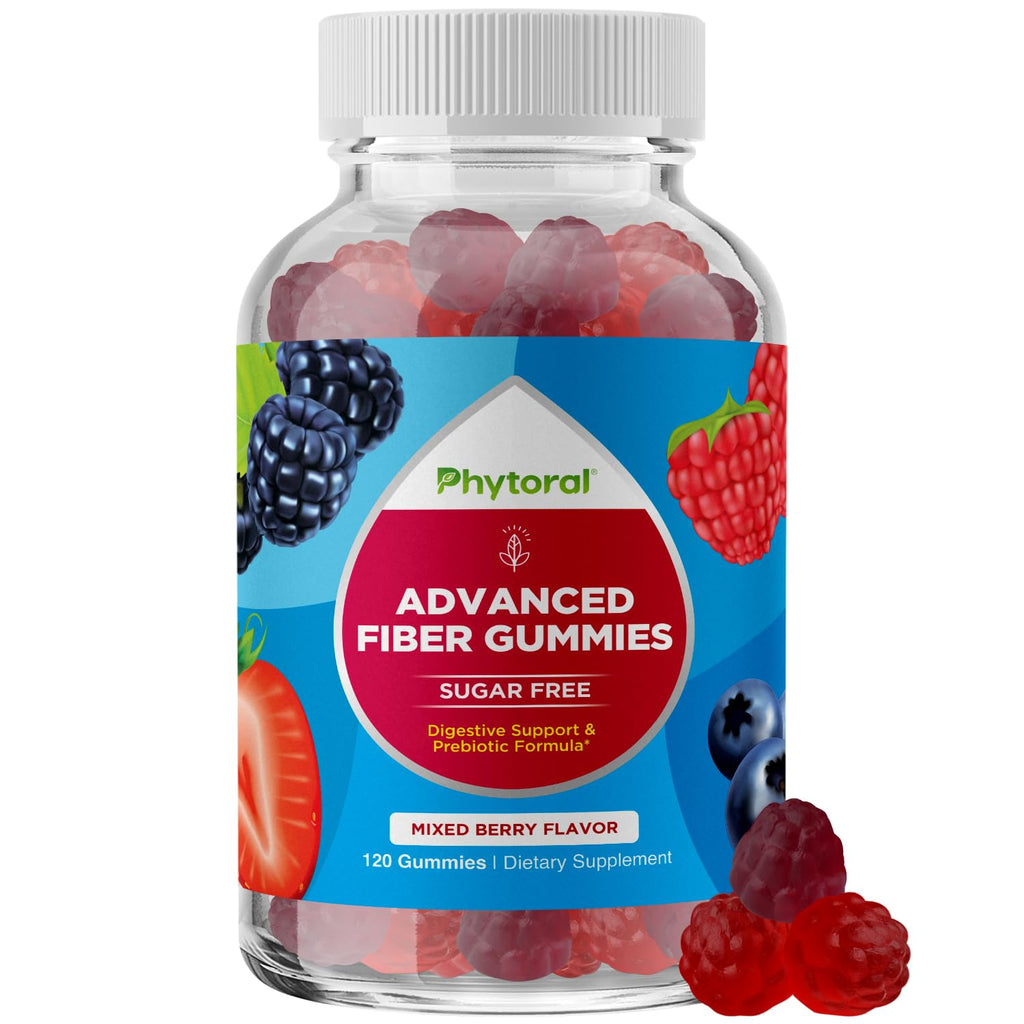 sugar free fiber gummies for digestion