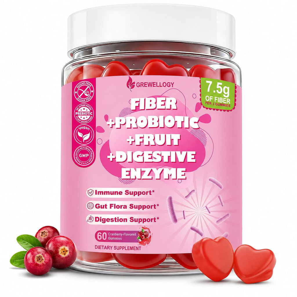 sugar free fiber gummies for digestion