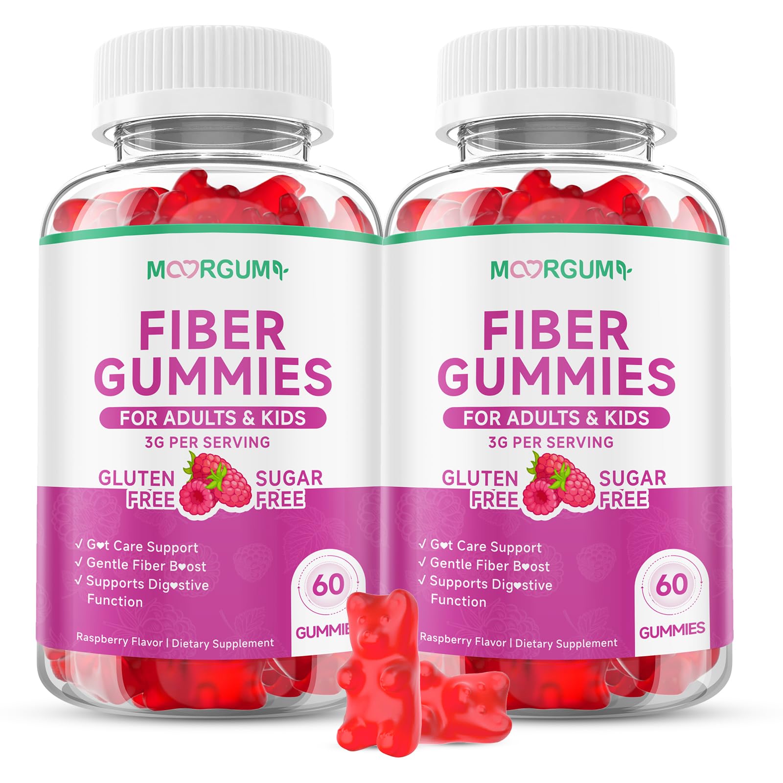 sugar-free fiber gummies for digestion
