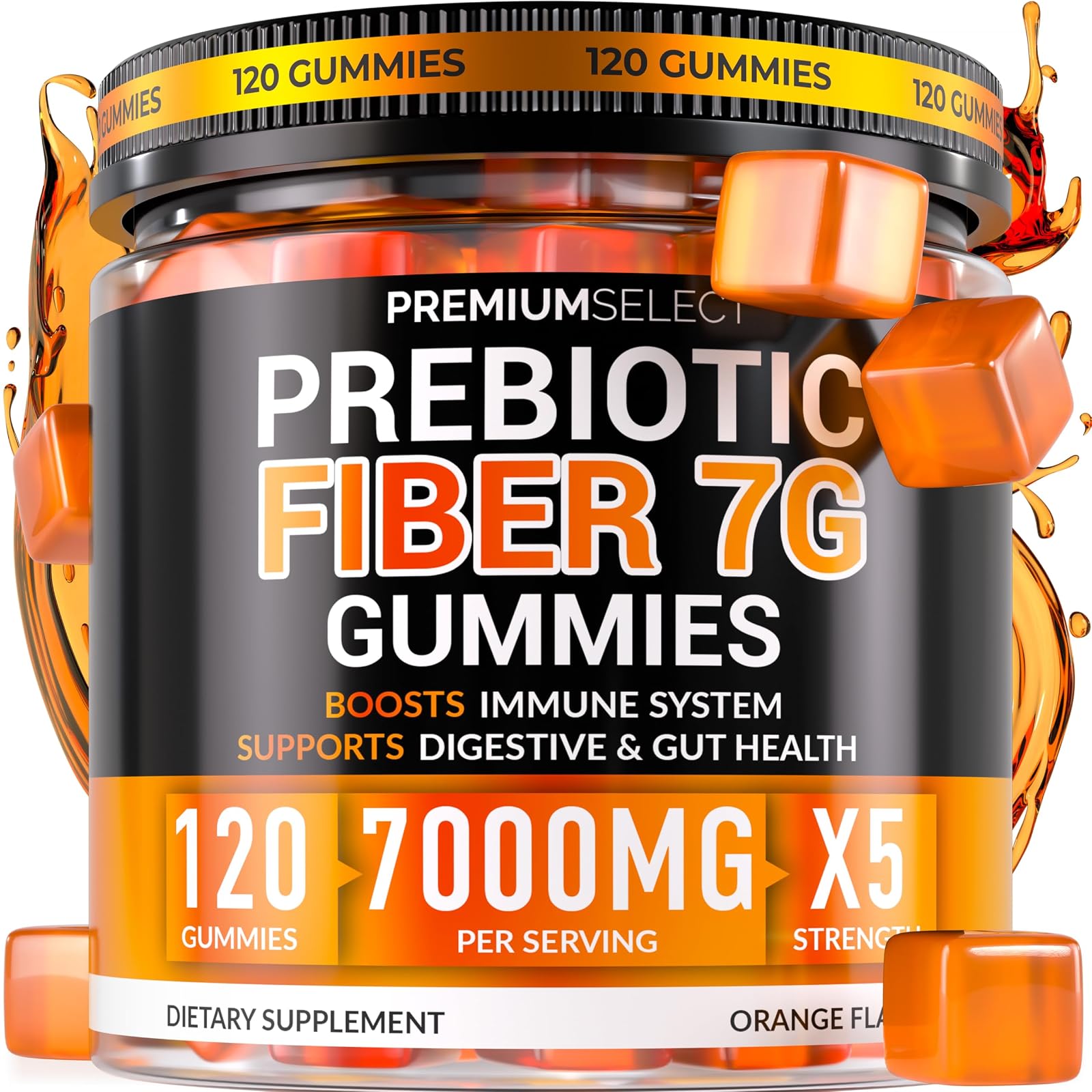 sugar free fiber gummies for digestion