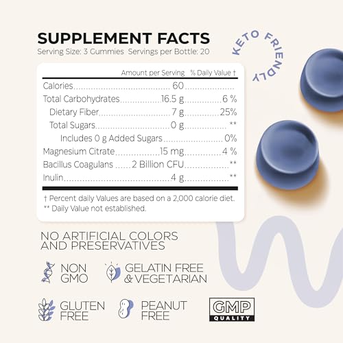 sugar-free fiber supplement for adults
