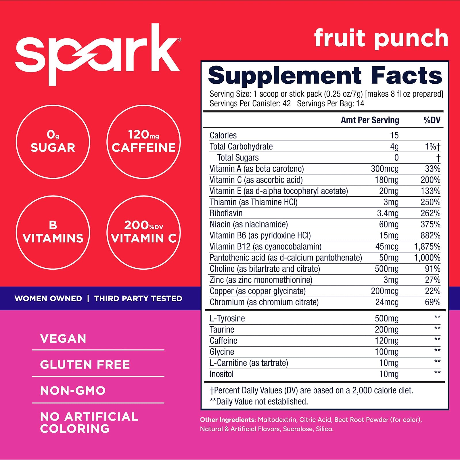 sugar-free focus drink sticks