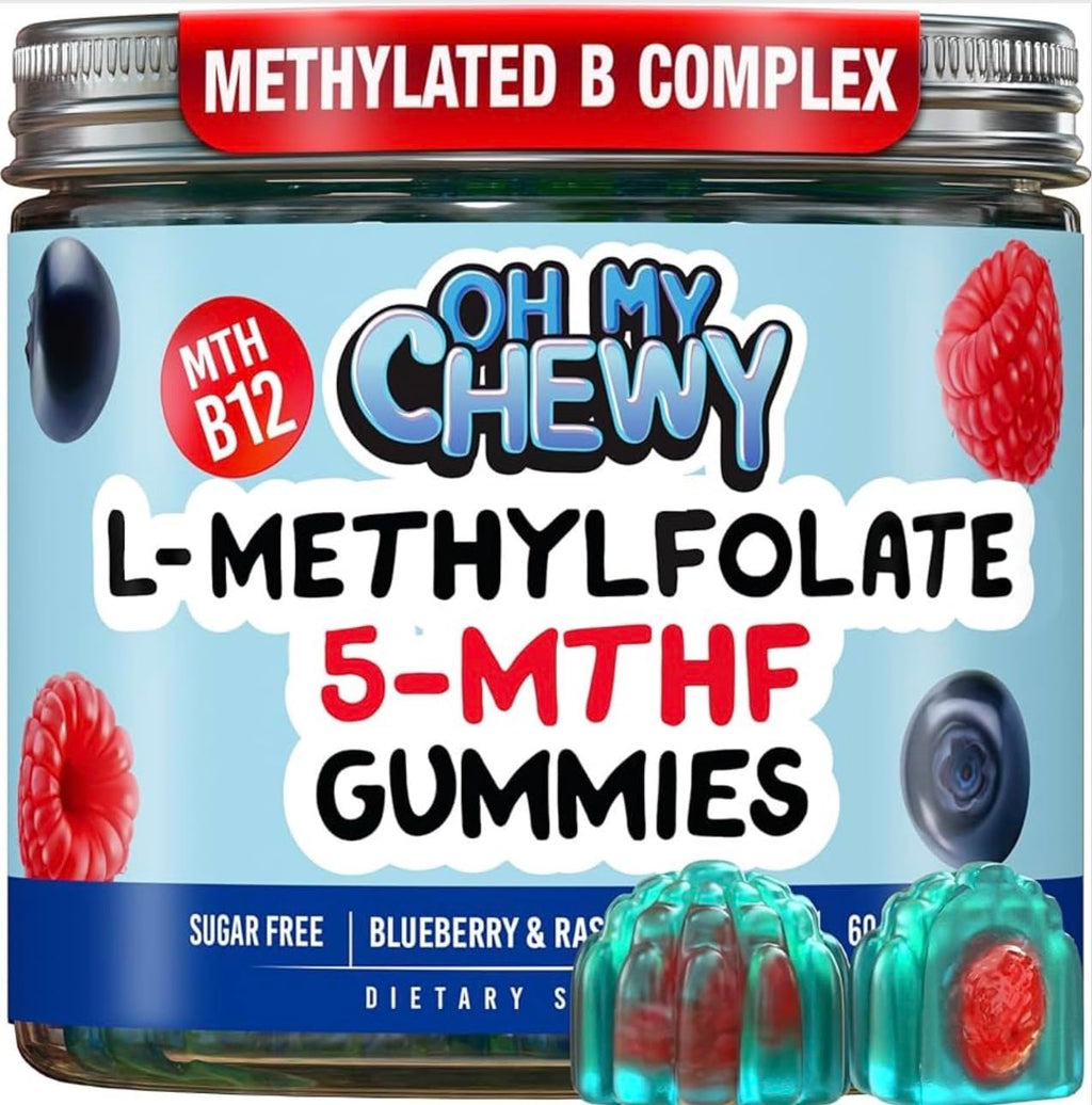 sugar-free folate gummies for energy