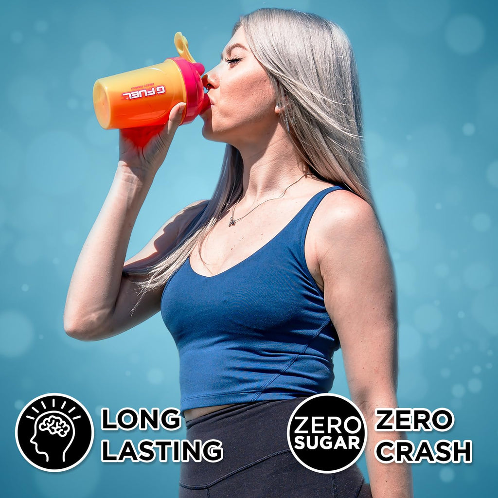 sugar-free G Fuel Chug Rug energy drink