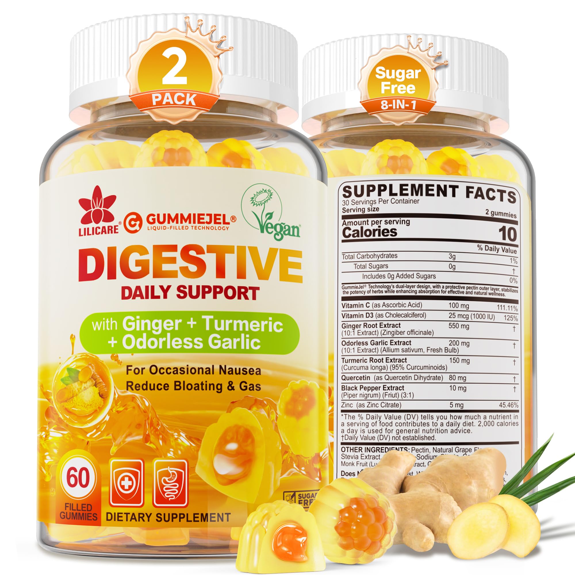 sugar-free ginger chews for wellness