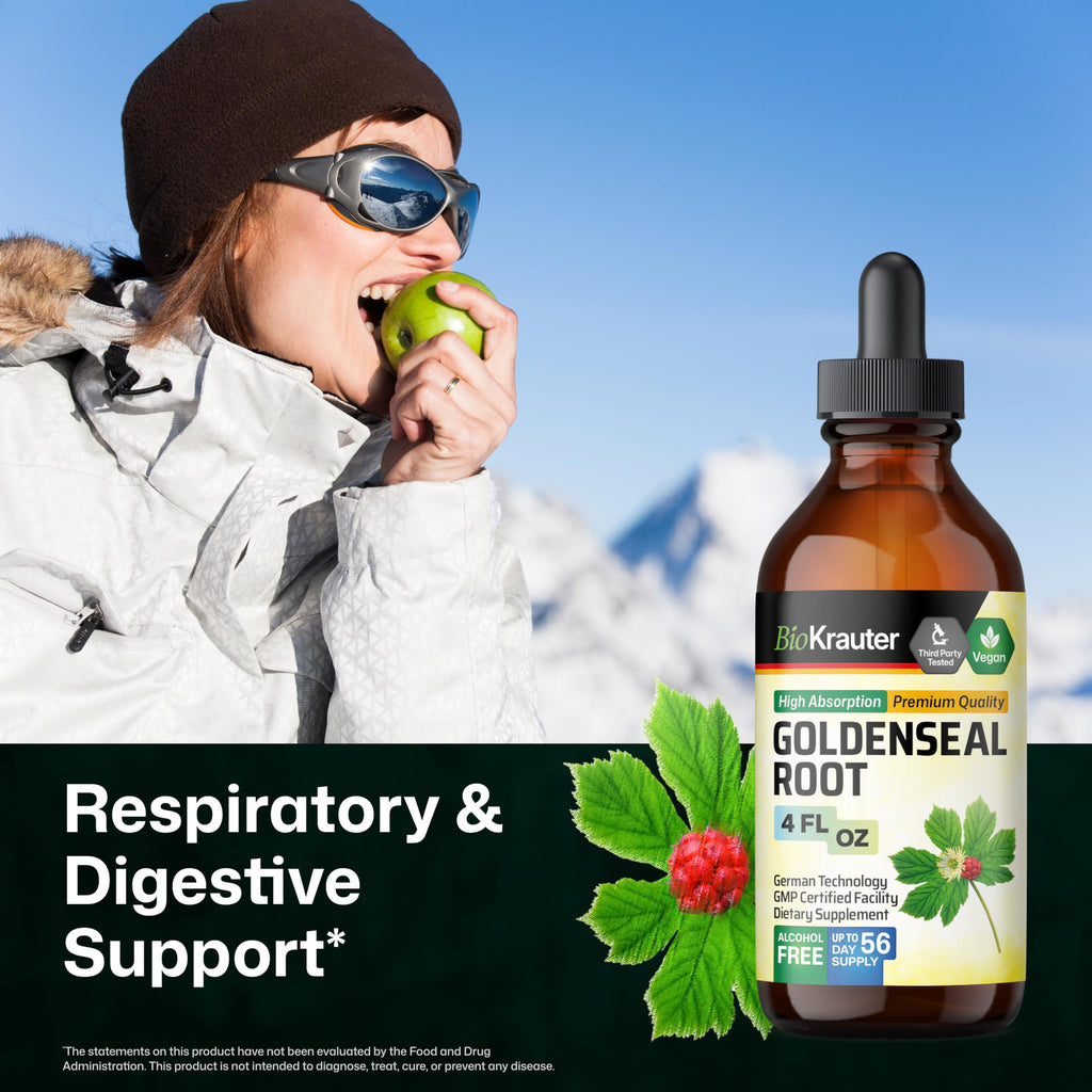 sugar free goldenseal for respiratory health
