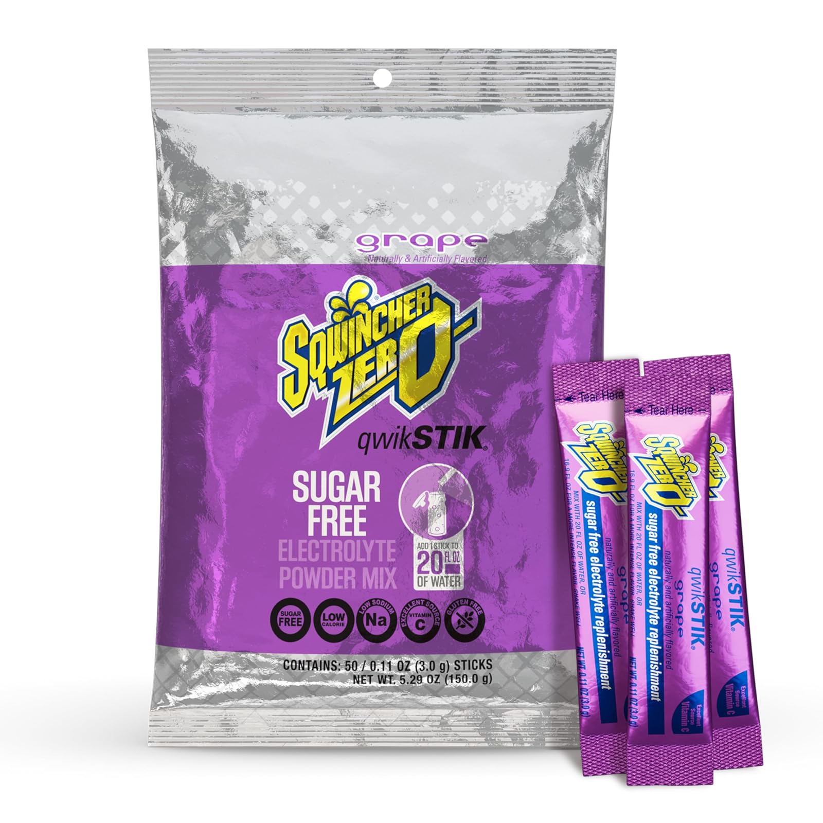 sugar free grape electrolyte powder