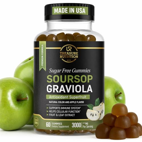 sugar-free graviola gummies for energy