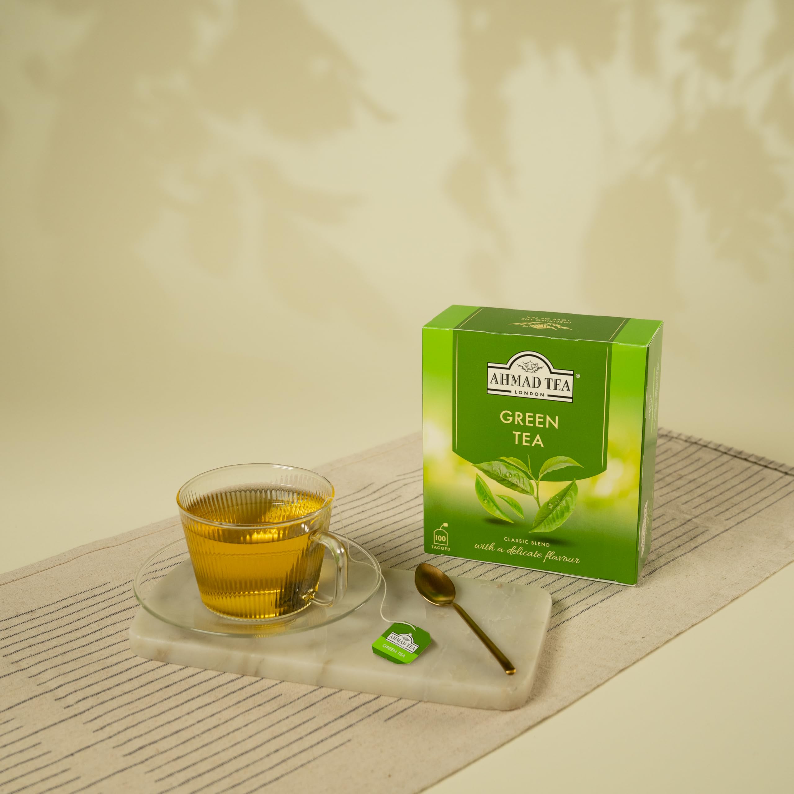 sugar-free green tea teabags