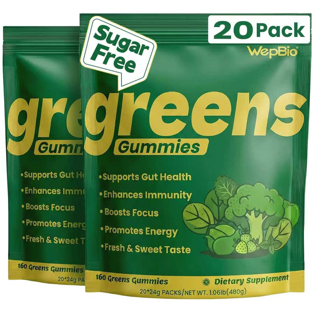 sugar free greens daily gummies