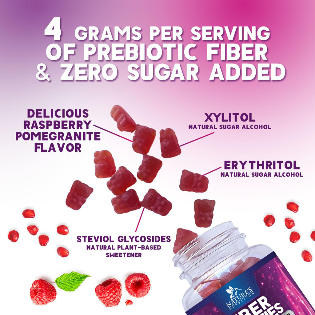 sugar free gummies for balanced gut flora