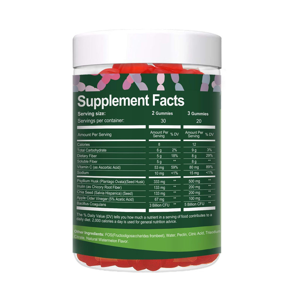 sugar-free gummies for daily digestion