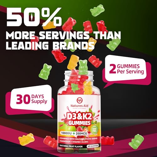 sugar-free gummies for healthy bones