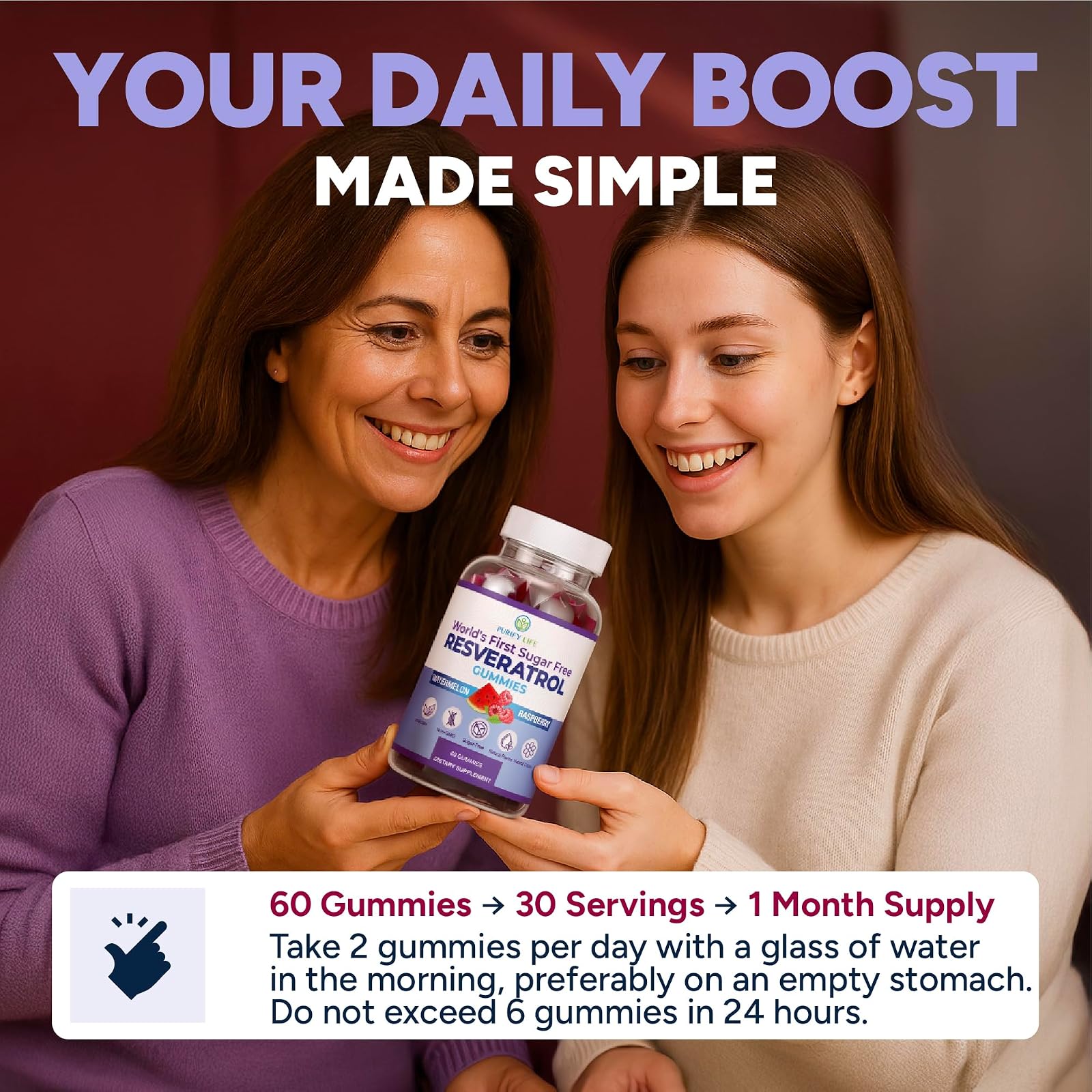 sugar-free gummies for heart health