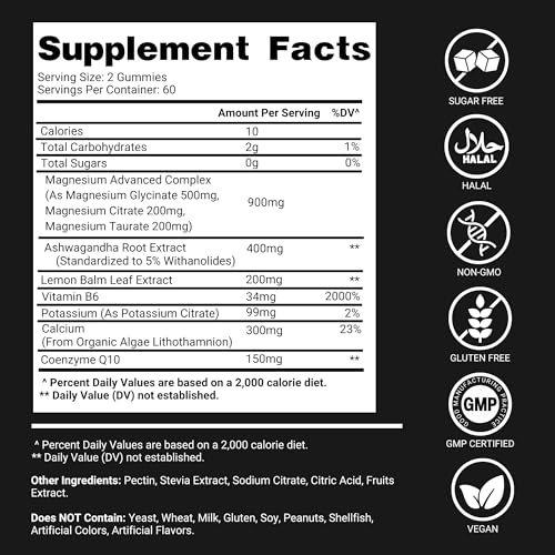 sugar-free gummies for magnesium intake