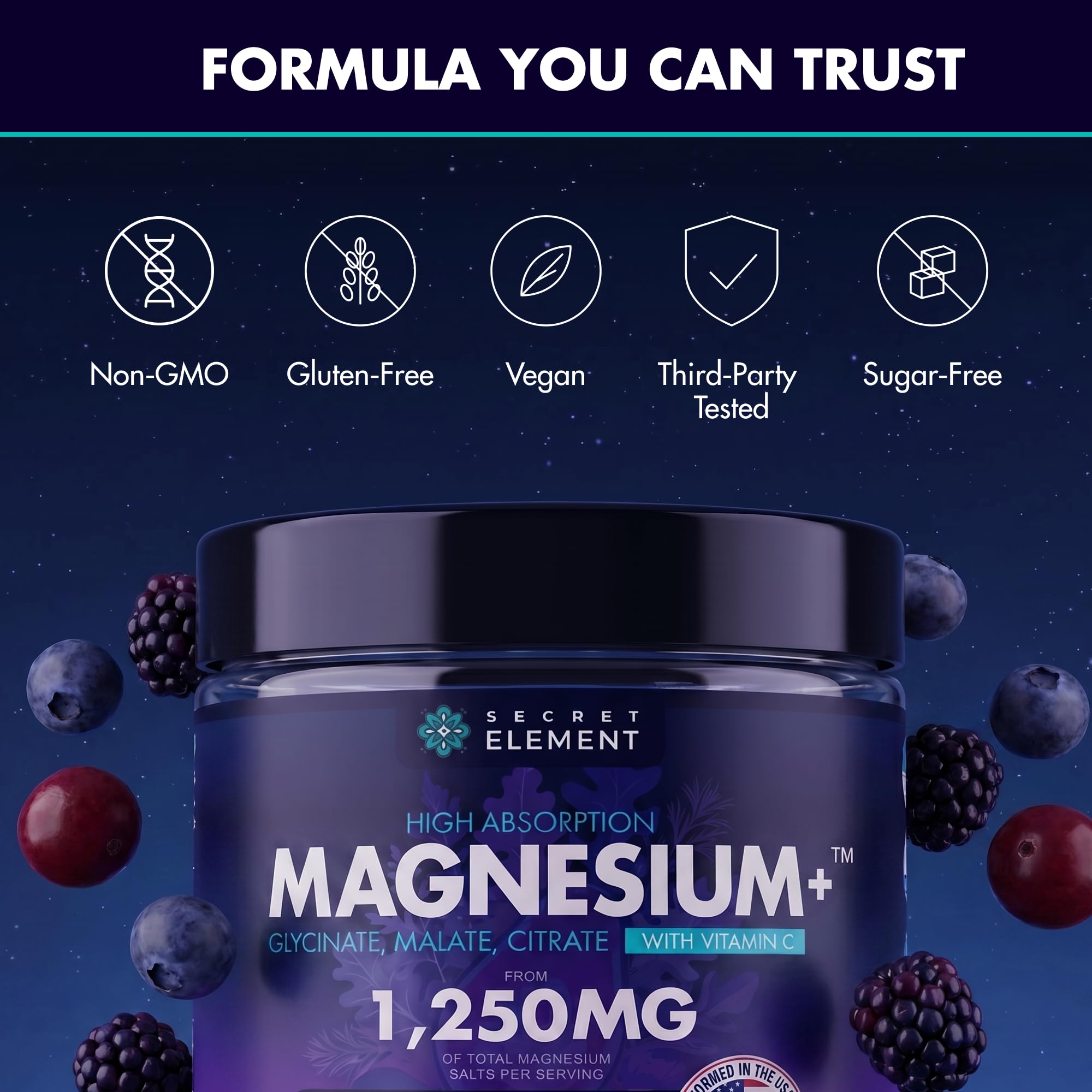 sugar-free gummies for magnesium intake