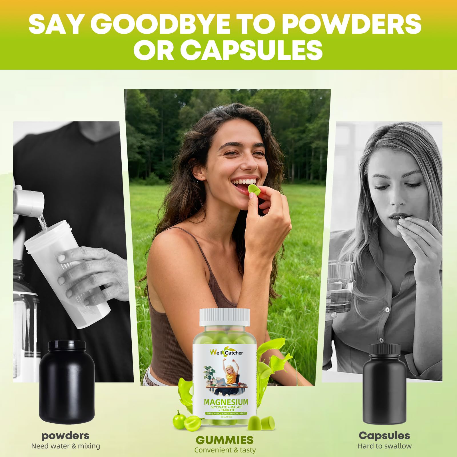 sugar-free gummies for magnesium intake