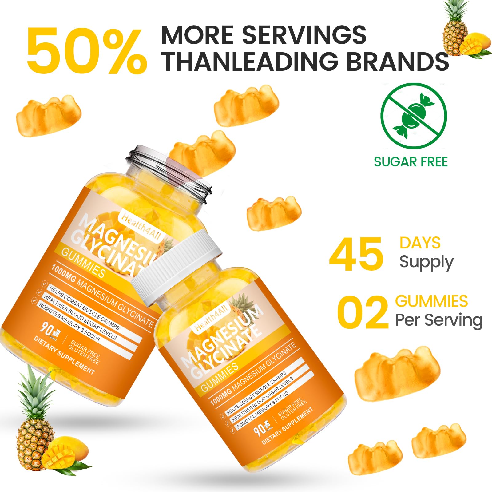 sugar-free gummies for magnesium supplementation