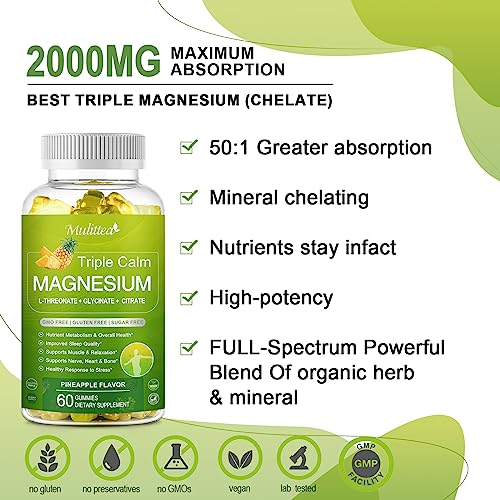 sugar free gummies for magnesium support