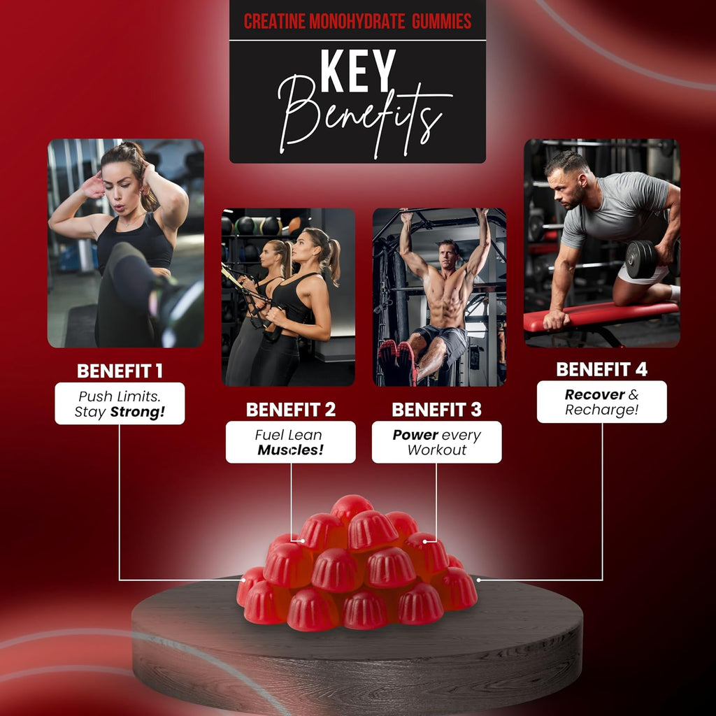 sugar free gummies for muscle recovery