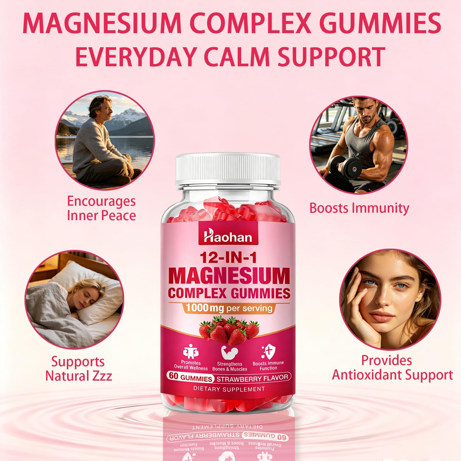 sugar free gummies for muscle relief