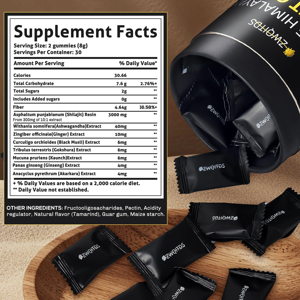 sugar-free gummies with fulvic acid
