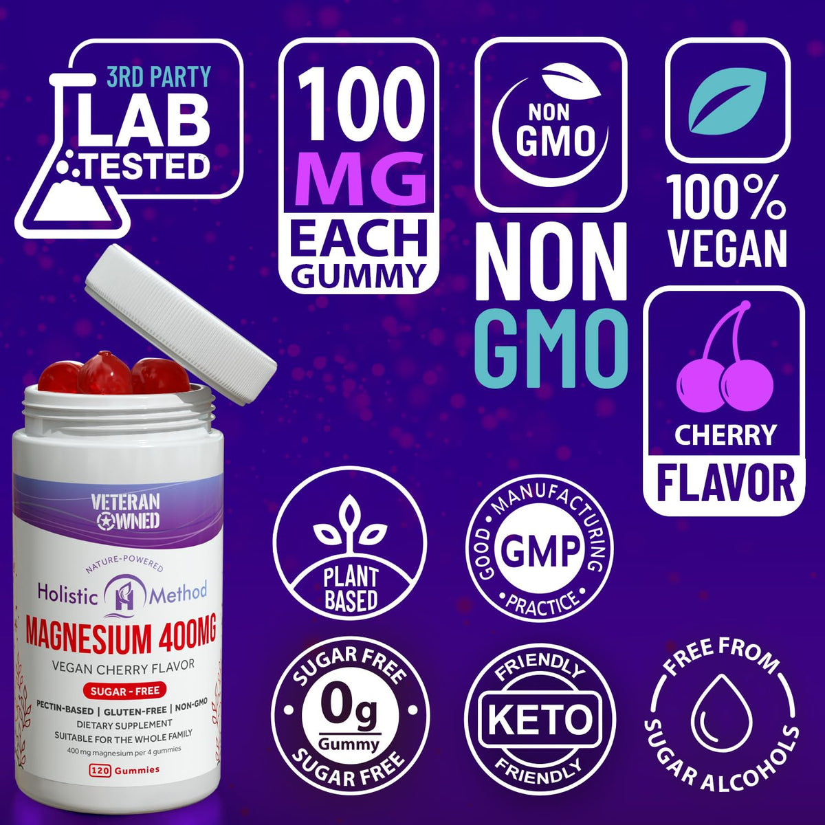sugar-free gummies with magnesium benefits