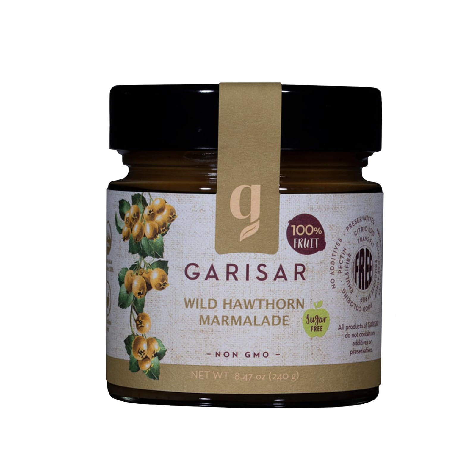 sugar free hawthorn marmalade spread