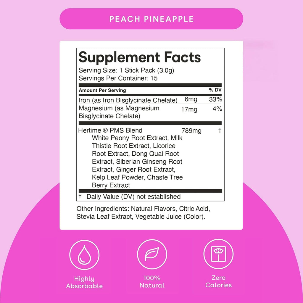 sugar-free herbal blend for PMS relief