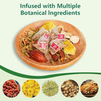 Sugar-free herbal detox tea blend