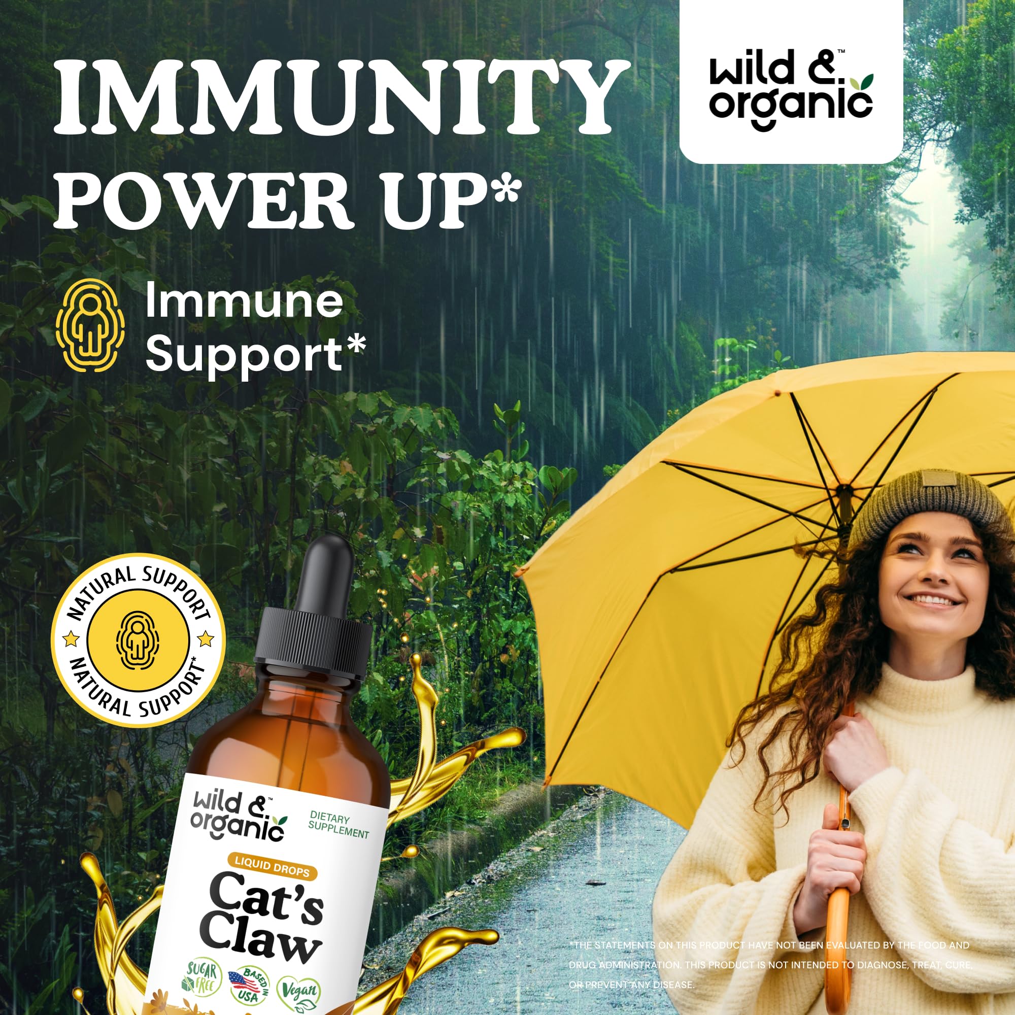 Sugar-free herbal drops for tea