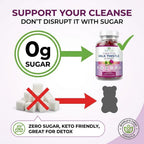 sugar-free herbal gummies with milk thistle