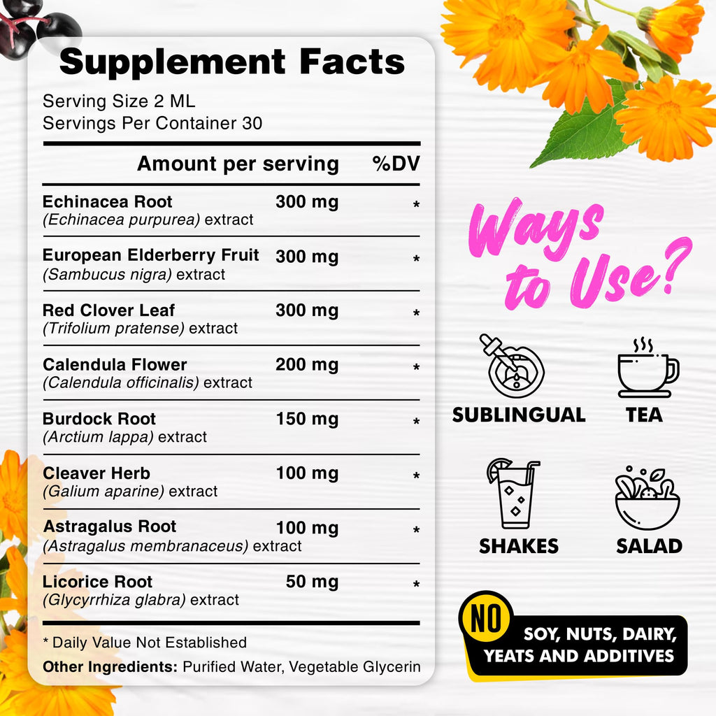Sugar free herbal immune booster