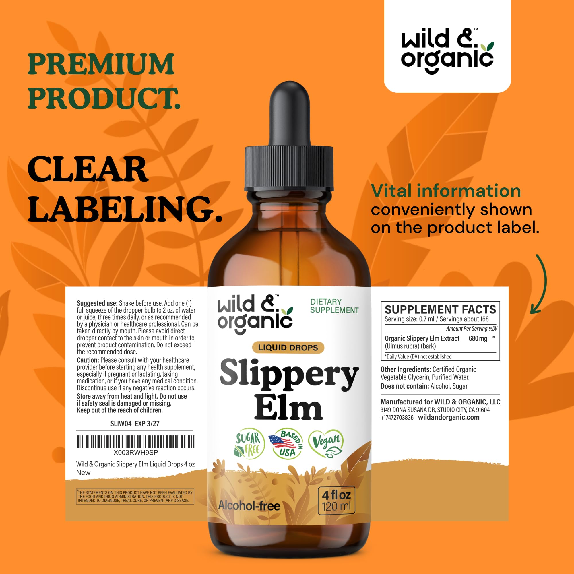 sugar-free herbal remedy drops