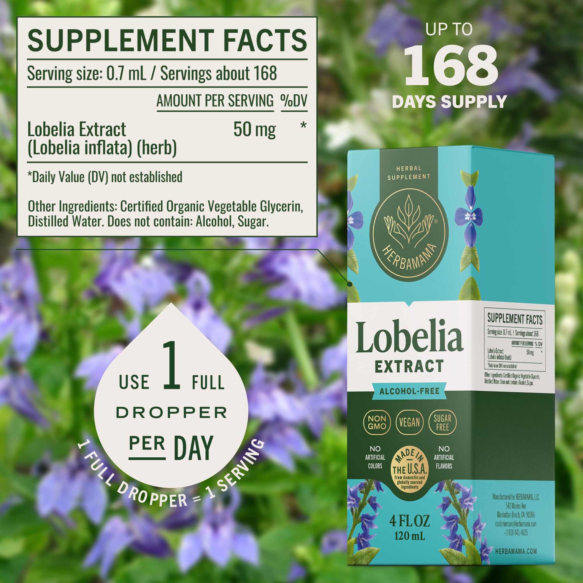 Sugar-free herbal supplement for lungs