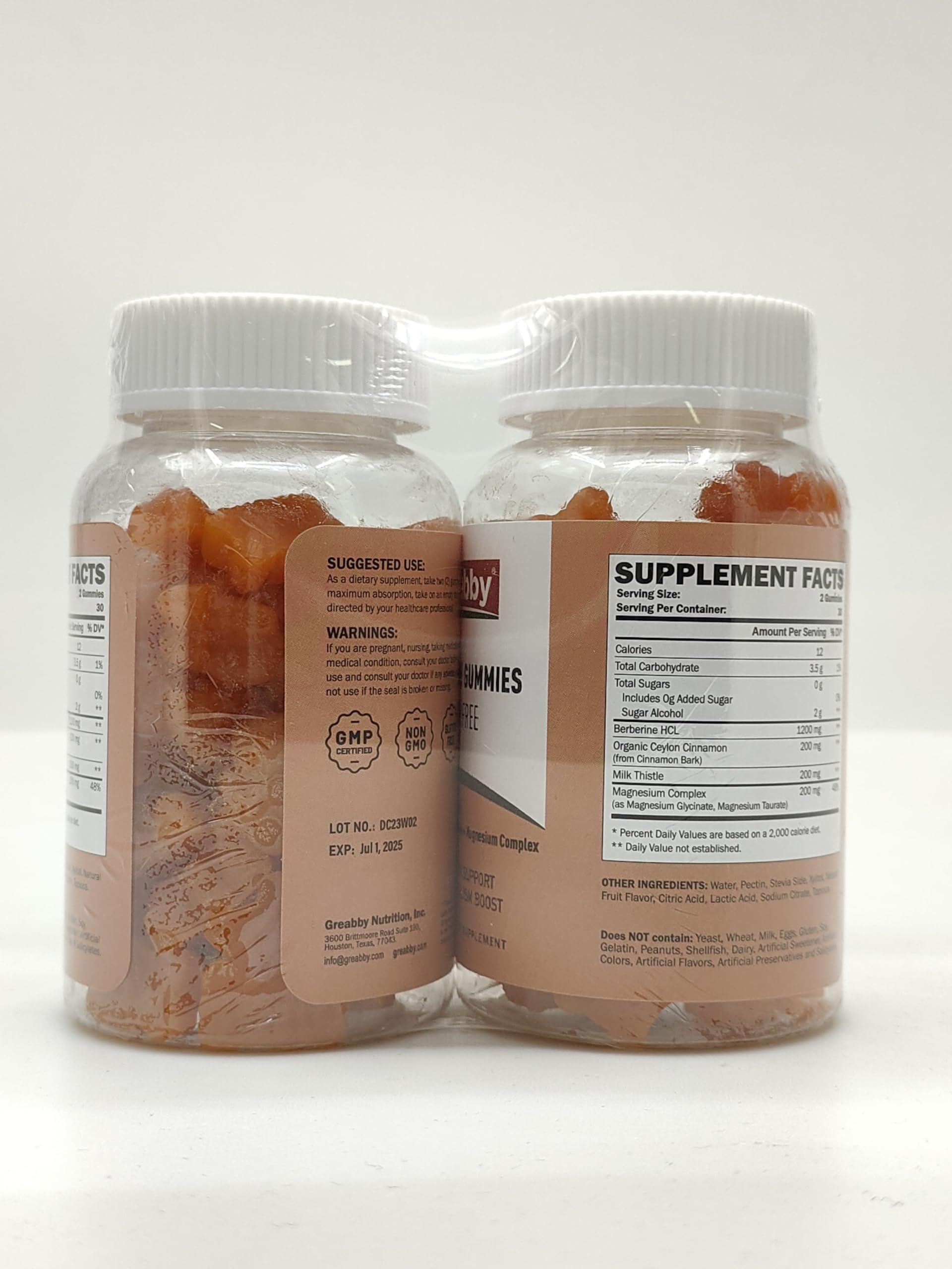 Sugar free herbal wellness gummies