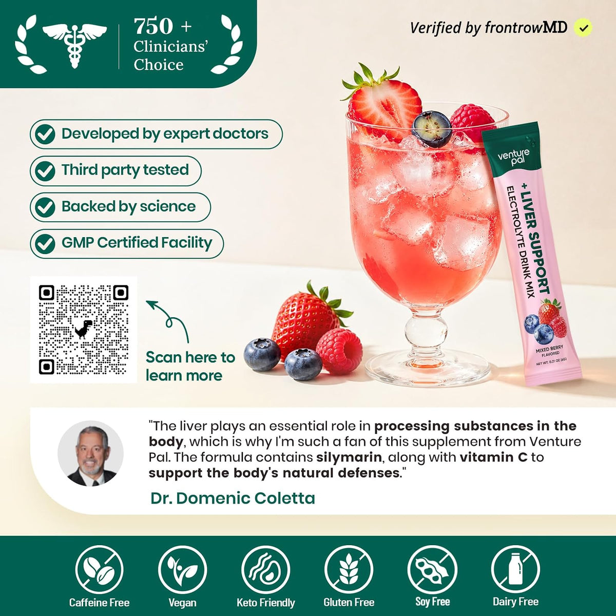 Sugar free hydration for sports enthusiasts