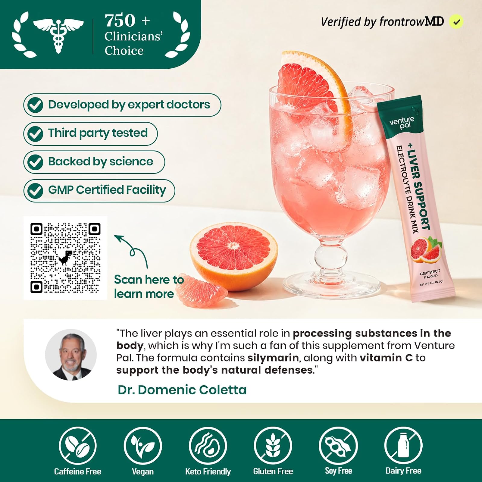 Sugar free hydration for sports enthusiasts