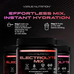 Sugar-free hydration solution for athletes