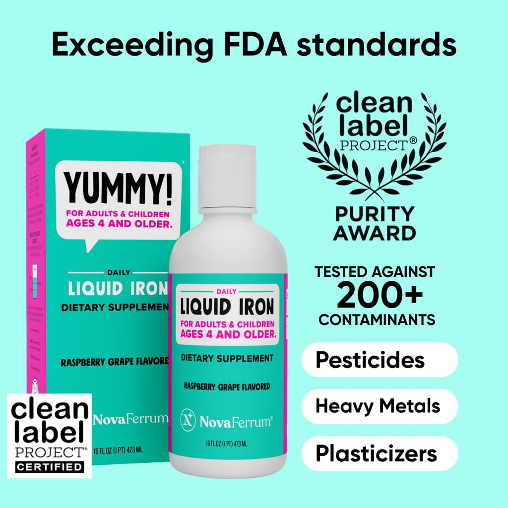 Sugar-free iron boost for growing kids