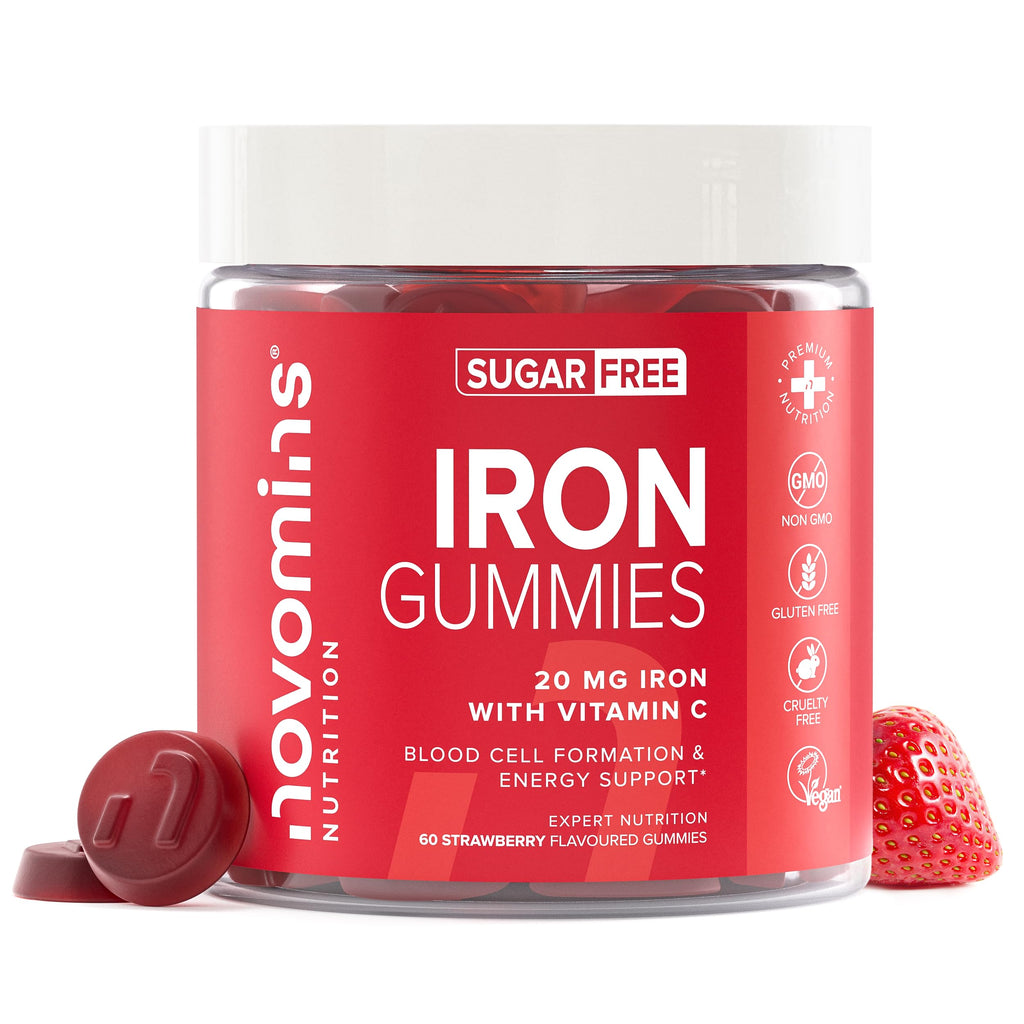 sugar-free iron gummies for energy