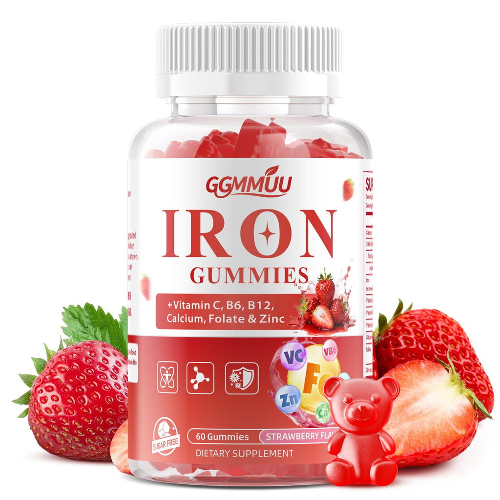 sugar free iron gummies for energy